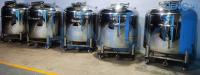 Quality 304 Stainless Steel Vacuum Liquid Storage Tanks 1000L for Cosmetic Industry for sale