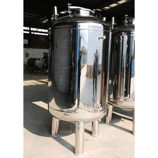 Quality Double Jacket Stainless Steel Liquid Mixing Tank with Agitator 2000L for sale