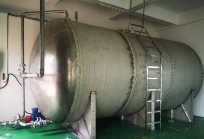 China Vertical / Horizontal Stainless Steel Storage Tanks for Liquid Nitrogen for sale