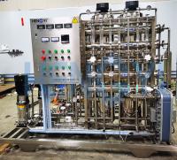 Quality 99% Stainless Steel RO Water Treatment Machine With Vertical Cylinder for sale