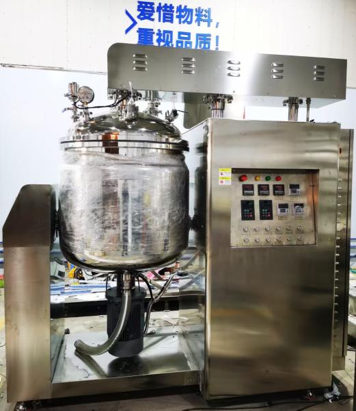 Quality Hydraulic Lifting Vacuum Emulsifier Homogenizer For High Viscosity Products for sale