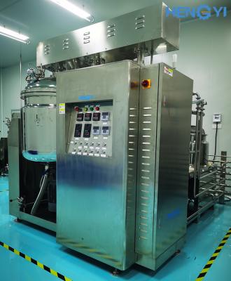 China Lifting Homogenized Vacuum Emulsifying Machine 300L For Cosmetics for sale