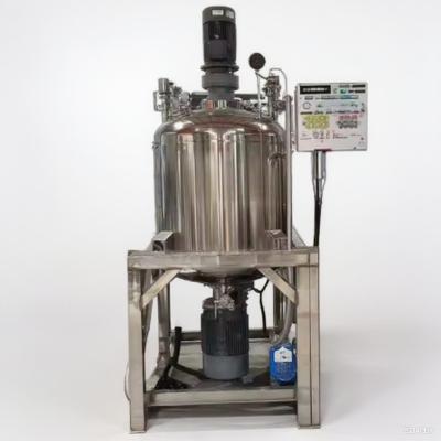China 100L High Speed Vacuum Homogenizing Emulsifier Machine for Food Industry for sale
