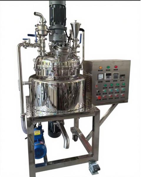Quality Homogenizing Vacuum Emulsifying Machine 1000L for Processing Chemicals Food for sale