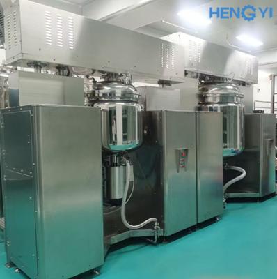 China 100L Stainless Steel Vacuum Emulsifying Machine For Cosmetics Production for sale