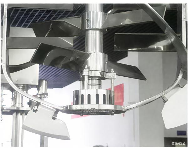 Quality Stainless Steel Tank Jacketed Heating Vacuum Emulsifier Mixer 300L for sale