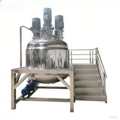 China Fixed Type Toothpaste Vacuum Homogenizer Mixer 4000L for Cosmetic for sale