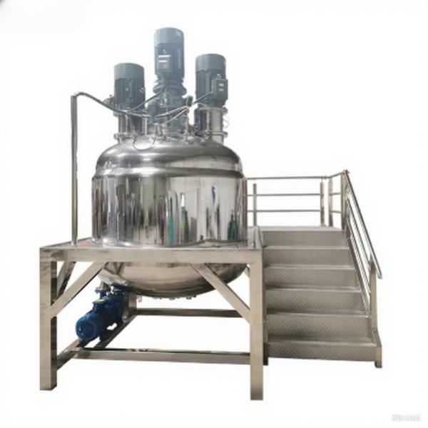 Quality Fixed Type Toothpaste Vacuum Homogenizer Mixer 4000L for Cosmetic for sale