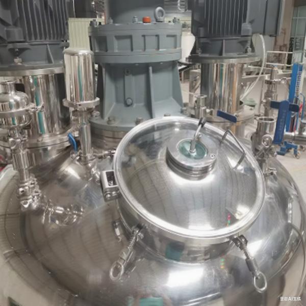 Quality 1000L Vacuum Homogenizer Mixer for Toothpaste Skin Care Cream for sale