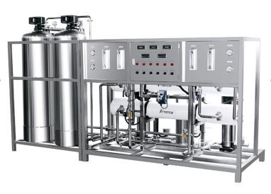 Quality Cosmetic Food Industry RO Water Treatment Machine 1000LPH With EDI for sale