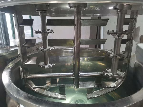 Quality 1000L Vacuum Emulsifier Homogenizer Mixer For Toothpaste Production for sale
