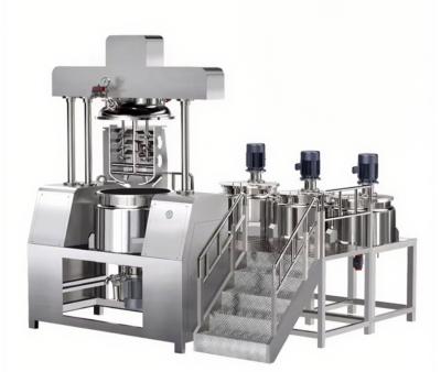 China 1000L Vacuum Emulsifier Homogenizer Mixer For Toothpaste Production for sale