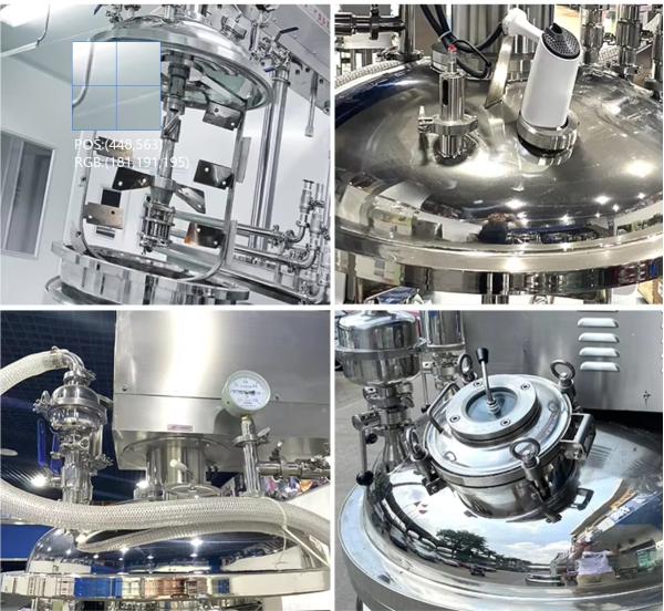 Quality SUS304 SUS316L Vacuum Emulsifier Mixer for Chocolate Butter Mayonnaise for sale