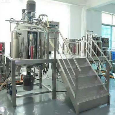 China SUS304 SUS316L Vacuum Emulsifier Mixer for Chocolate Butter Mayonnaise for sale