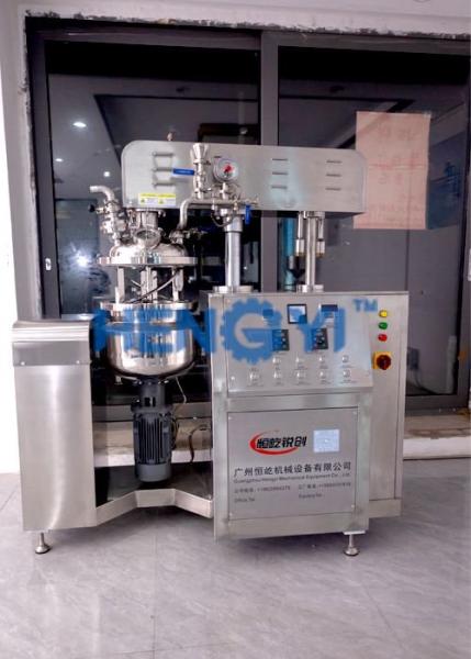 Quality Hydraulic Lifting Vacuum Emulsifier Mixer 20L For Liquid Soap for sale