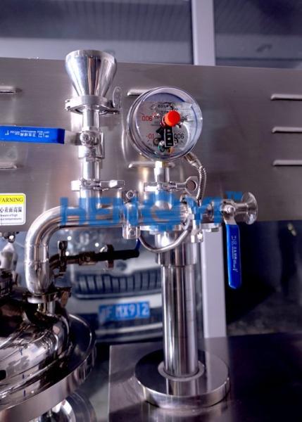 Quality Hydraulic Lifting Vacuum Emulsifier Mixer 20L For Liquid Soap for sale