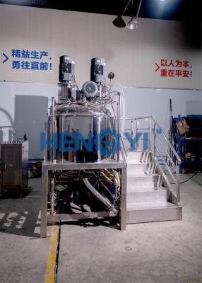 China Fixed Type Vacuum Emulsifying Machine 500L for Toothpaste Production Line for sale