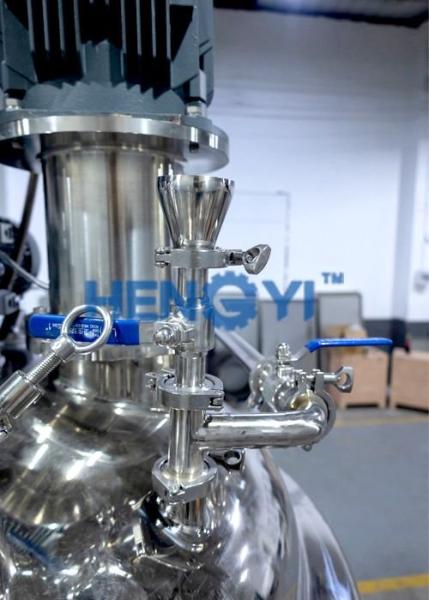 Quality Fixed Type Vacuum Emulsifying Machine 500L for Toothpaste Production Line for sale