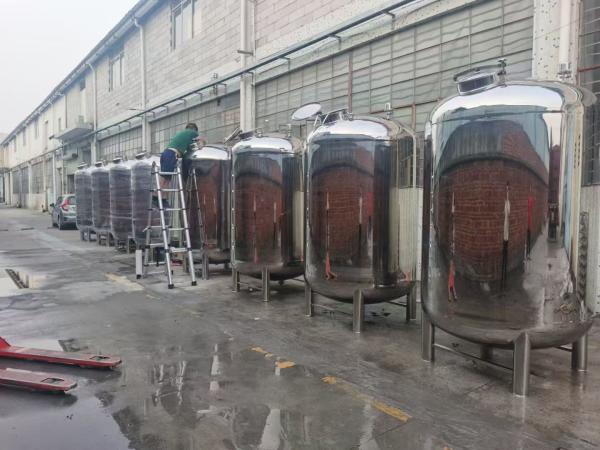 Quality 3000L 316 Stainless Steel Storage Tank Sealed For Chemical Storage for sale