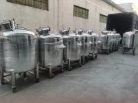 Quality Round Movable Sealed Storage Tank 500L for Cosmetic Chemical Food for sale