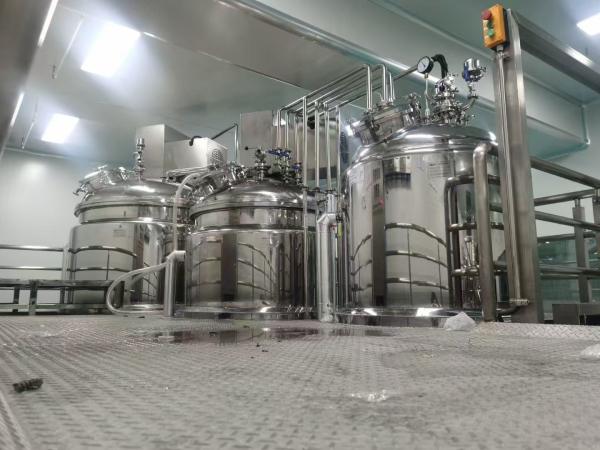 Quality Fixed Liquid Cosmetics Vacuum Emulsifying Mixer Machine 3000L for sale