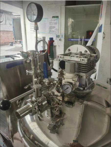 Quality Small Capacity Homogenizer Mixer Equipment for Making Liquid Soap Shampoo for sale