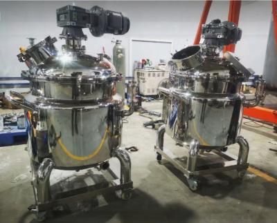 China 200L Electric Mobile Homogenizing Mixer For Liquid Chemicals Food Industry for sale