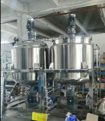 China High Shear Fixed Type Vacuum Homogenizer Emulsifier for Cosmetics for sale