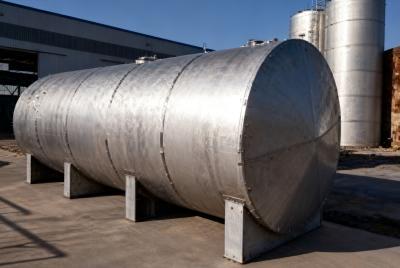 China Horizontal Stainless Steel Industrial Daily Chemical Washing Product Storage Tank for sale