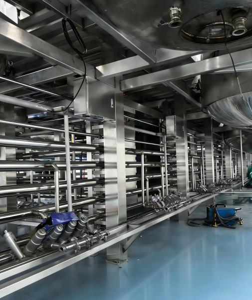 Quality Automatic Laundry Liquid Detergent Production Line with PLC Control for sale