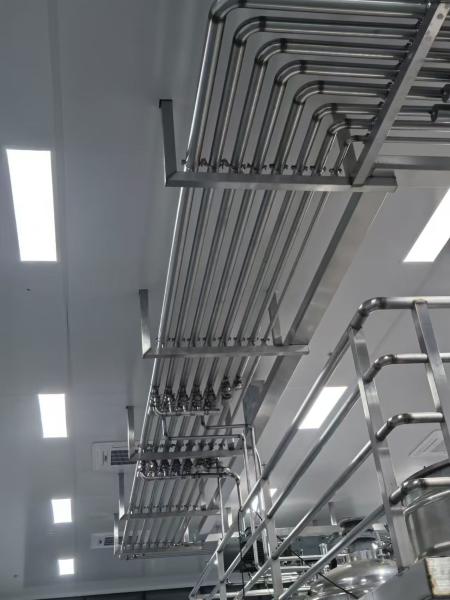 Quality Automatic Laundry Liquid Detergent Production Line with PLC Control for sale