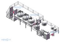 Quality Full Automatic Liquid Soap Production Line Shampoo Making Machine with Agitator for sale