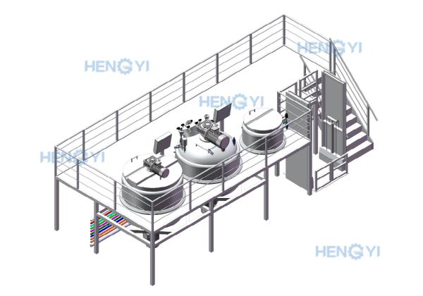 Quality High-Capacity Pharmaceutical-Grade Liquid Soap & Shampoo Production Line for sale