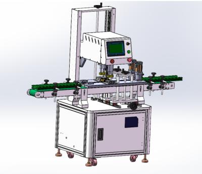 China Automatic Servo Torque Screw Capping Machine for Bottle Production Lines for sale