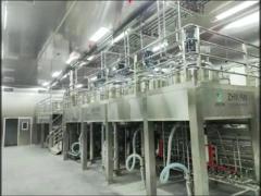 Full Automatic Large Volume Liquid Homogenizer Mixer for Shampoo Liquid Soap
