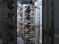 500l/h stainless steel ro water treatment machine with edi system