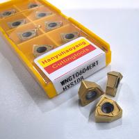 Quality Fire Retardant Carbide Milling Inserts WNGT0604ERT Energy Efficient for sale