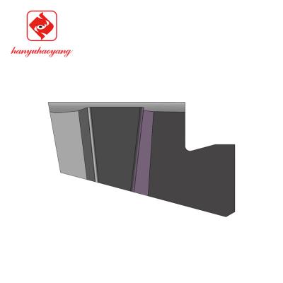China W4007 ((LX03-2.26) CNC-grooving insert Aerospace Manufacturing And Mold Processing Te koop