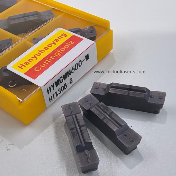 Quality HYMGMN600-M CNC Grooving Insert Prevents Rust Temperature Resistance for sale
