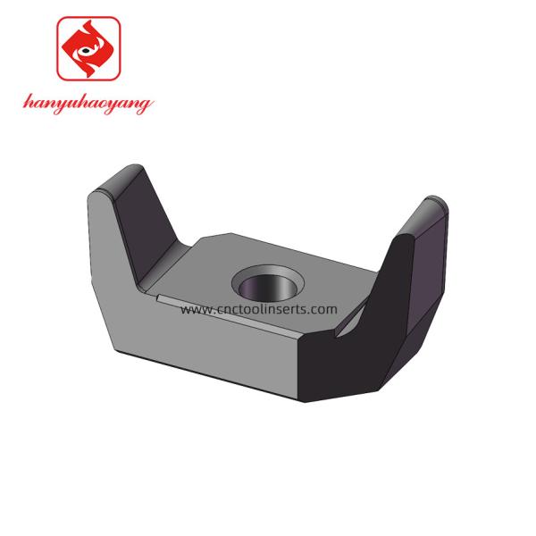 Quality Rustproof Custom Carbide Inserts High Accuracy Volute Cutting Tool FL-R1.4-10-20 for sale