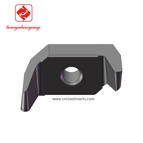 Quality Rustproof Custom Carbide Inserts High Accuracy Volute Cutting Tool FL-R1.4-10-20 for sale