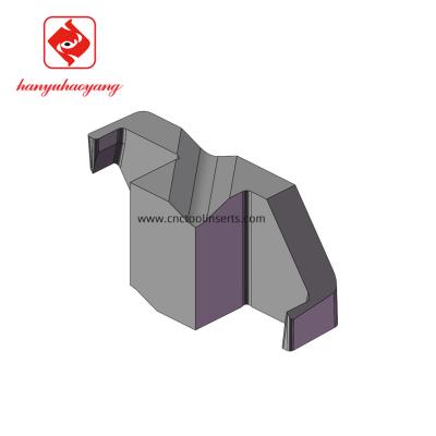 China Cortador de carburo de alta dureza Insere dispositivo médico Ferramenta de corte Volute T48501-R1 à venda