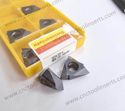 中国 非標準溝入れインサート TGC4L025-A (航空宇宙 HYB208K ホイーリングミーリングインサート ねじ切りインサート カスタマイズ可能) 販売のため