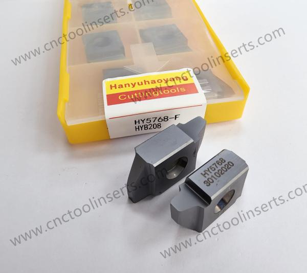 Quality Whirling Milling Blade HY5768-F Coated With HYB208 High Hardness And Non for sale