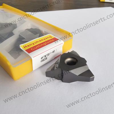 China Mold Manufacturing Whirling Milling Blade HYTNT3511-M3.1 Coated with HYB208 Cemented Carbide Material Non-Standard Blade for sale