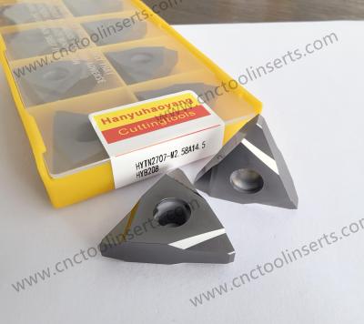 China Non-Standard Cemented Carbide Whirling Milling Blade HYTN2707-M2.58A14.5 for Precise Cutting for sale