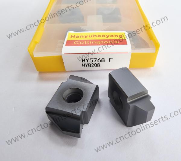Quality Whirling Milling Blade HY5768-F Coated With HYB208 High Hardness And Non for sale