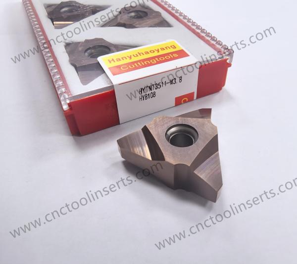 Quality Non-Standard Customization Type HYTNT3511-M3.8 Whirling Milling Blade With High End Coating And Cemented Carbide Material for sale