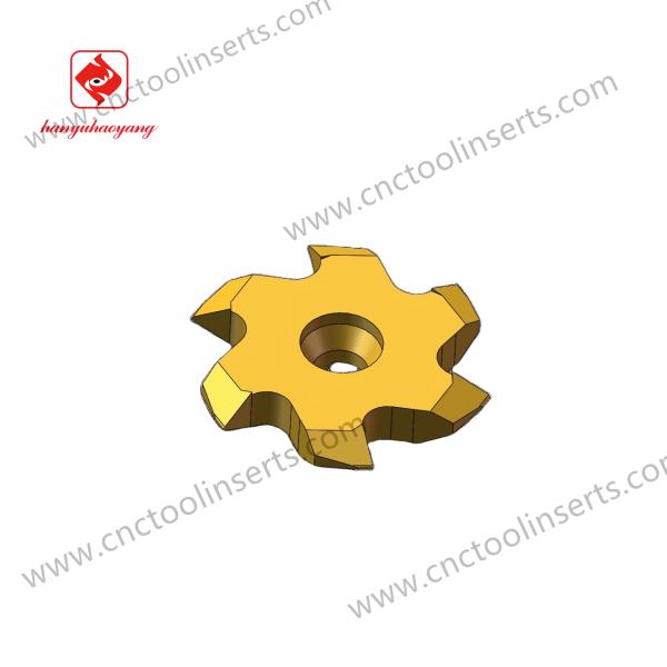 Quality Customizable Insert Non-standard Grooving Insert With 3D154-235 Six-edged Design for sale
