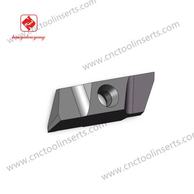 中国 非標準溝入れインサート、スロットフライスインサート、680202-38X7.6X12.2、中範囲コーティング材、HYKH06、カスタマイズ可能なインサート 販売のため